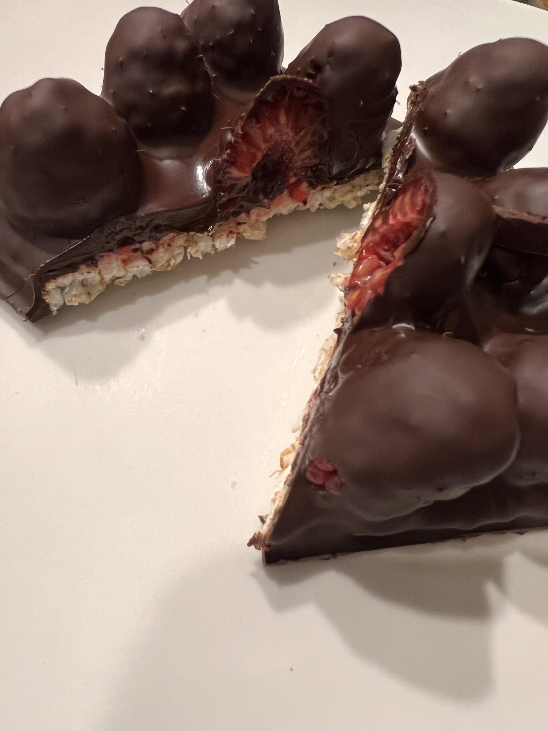 Creamy Raspberry Chocolate Rice Cakes - Vitae Functional Medicine